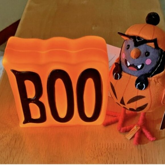 Holiday | Halloween Decor Ghost Boo Silhouette Light Up Nwt | Poshmark